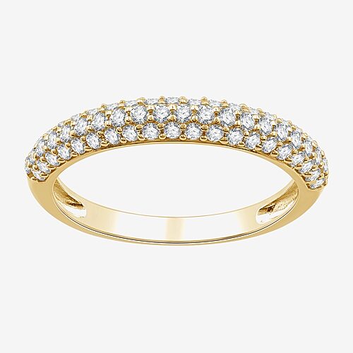 Click here for Womens 1/2 CT. T.W. Lab Grown White Diamond 10K Go... prices
