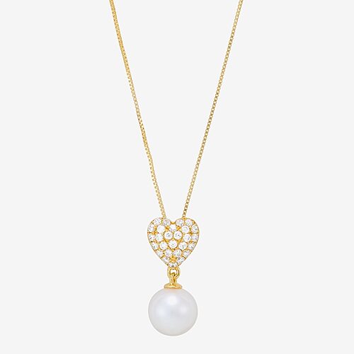 Click here for Womens Dyed White Cultured Freshwater Pearl 14K Go... prices