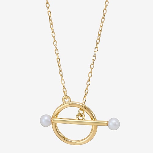 Click here for Womens Dyed White Cultured Freshwater Pearl 14K Go... prices