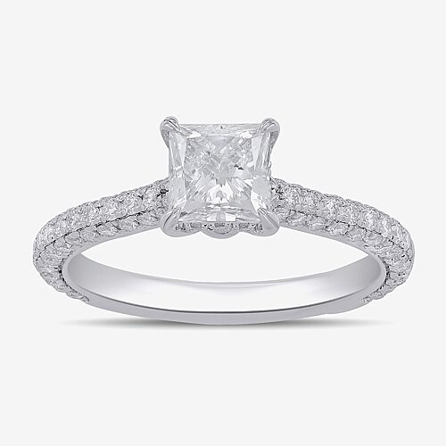Click here for (F / Si1) Womens 1 3/4 CT. T.W. Lab Grown White Di... prices