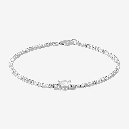 Click here for Diamonart Womens Cubic Zirconia Sterling Silver Ov... prices