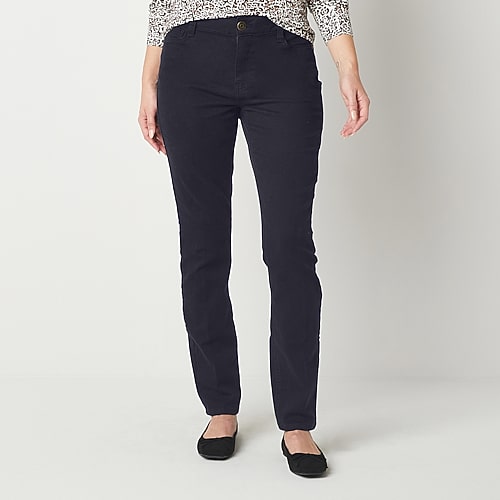 Click here for Liz Claiborne Womens Sara Mid Rise Slim Fit  Skinn... prices