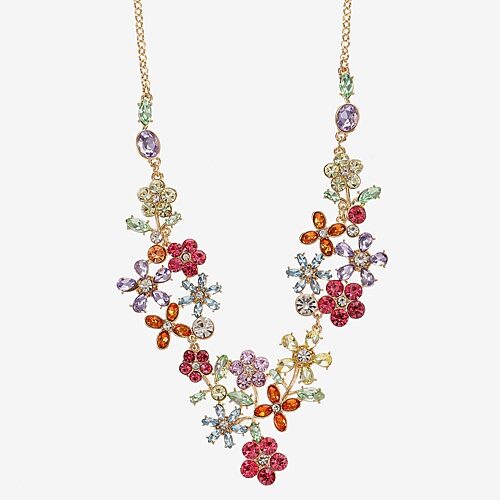 Click here for Monet Jewelry Womens Multi Color 18 Inch Statement... prices