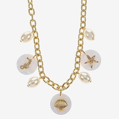 Click here for Liz Claiborne Starfish Shell Womens 17 Inch Collar... prices