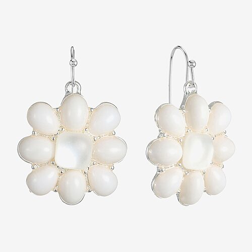 Click here for Liz Claiborne Womens Drop Earrings  One Size  Whit... prices