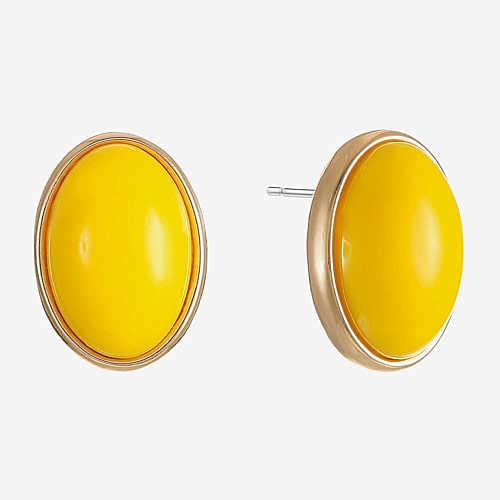 Click here for Liz Claiborne 20mm Stud Earrings  One Size  Yellow prices