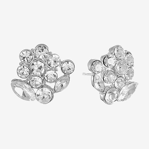 Click here for Monet Jewelry Glass 18mm Round Stud Earrings  One... prices