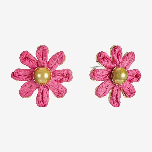 Click here for Liz Claiborne 20mm Flower Stud Earrings  One Size... prices