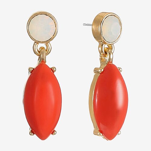 Click here for Liz Claiborne Womens Glass Hypoallergenic Drop Ear... prices