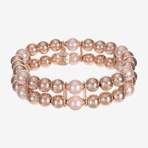 Click here for Monet Jewelry Womens Simulated Pearl Round Stretch... prices