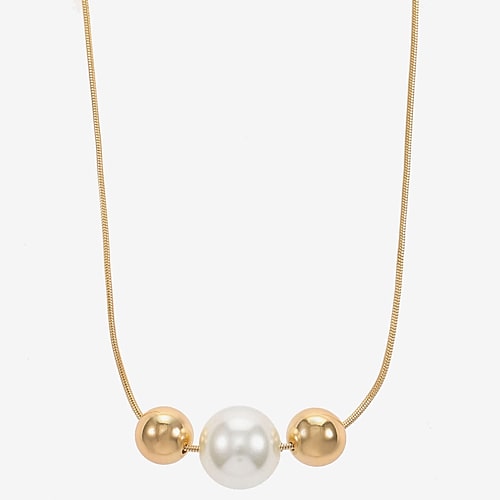 Click here for Monet Jewelry Womens Simulated Pearl Round 18 Inch... prices