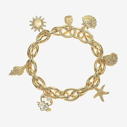 Click here for Monet Jewelry Womens Glass Stretch Bracelet  One S... prices