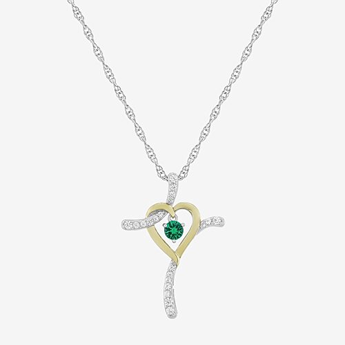 Click here for Limited Quantities! Womens Lab Created Green Emera... prices