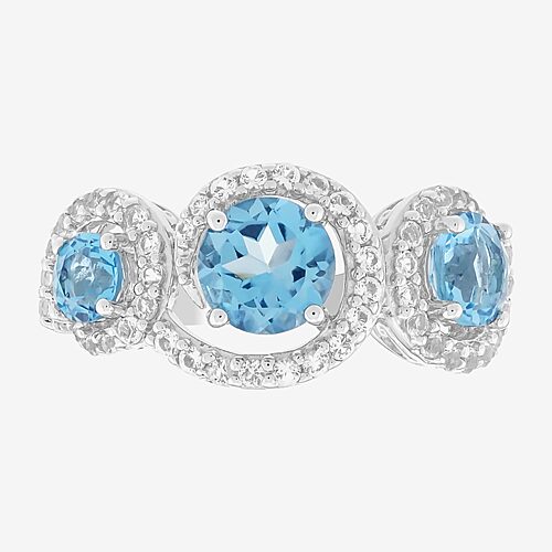 Click here for Limited Quantities! Womens Genuine Blue Topaz Ster... prices
