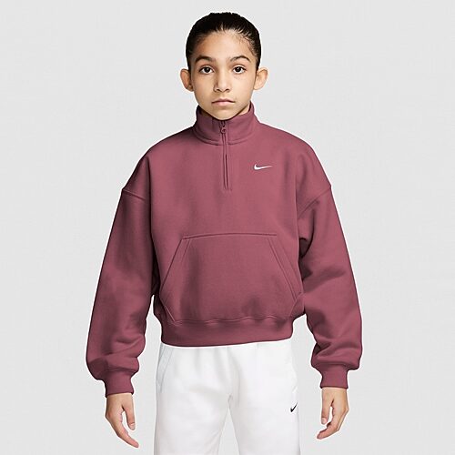 Click here for Nike Big Kid Girls Mock Neck Long Sleeve Fleece Ac... prices