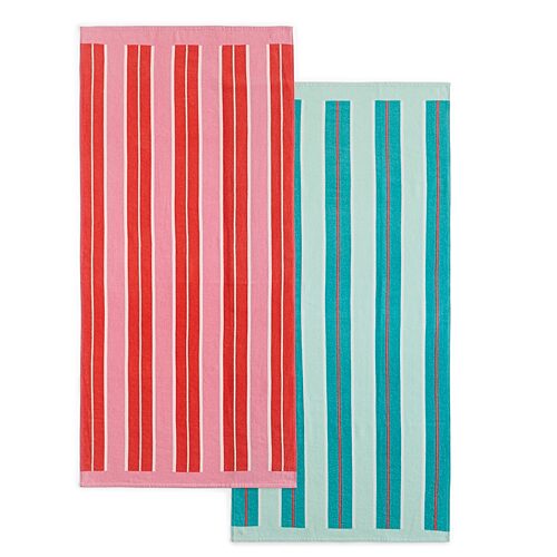 Click here for Outdoor Oasis 2-pc. Beach Towel  One Size  Pink prices