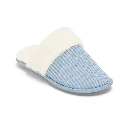 Click here for east 5th Womens Slip-On Slippers  Small  Blue prices