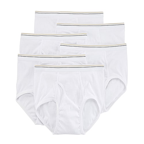Click here for Stafford Full-Cut Mens 6 Pack Briefs 302852  32  W... prices