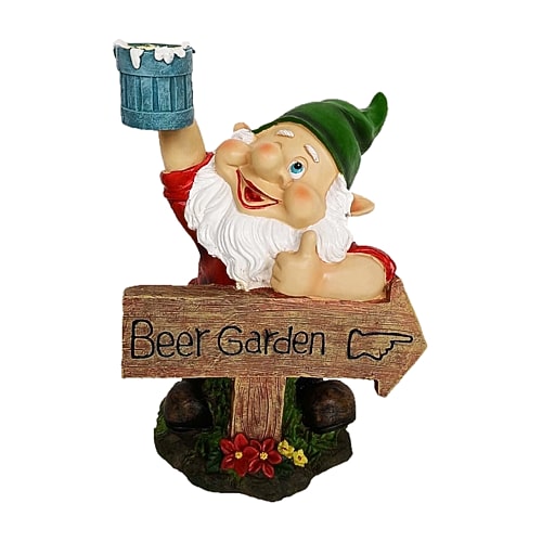 Click here for 10.5 Outdoor Bear Garden Gnome  One Size  Brown prices