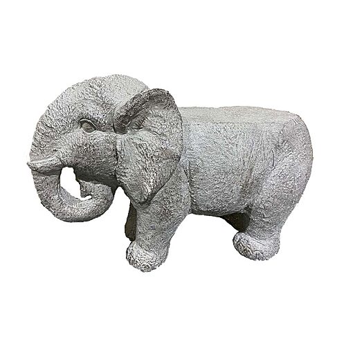 Click here for 25 Outdoor Elephant Bench  One Size  Gray prices