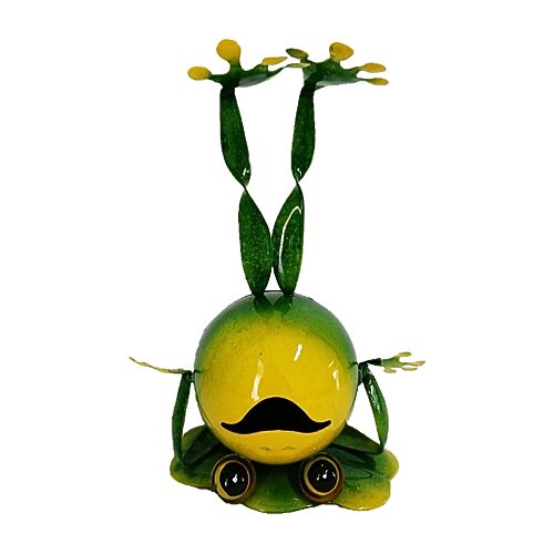 Click here for 10 Outside Iron Frog Standing On Head  One Size  G... prices
