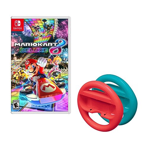 Click here for Nintendo Switch Mario Kart 8 with Red and Blue Ste... prices