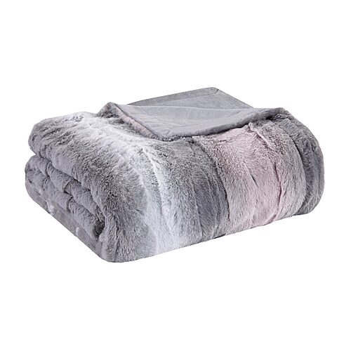 Click here for Madison Park Marcelle Oversize Faux-Fur Throw  One... prices