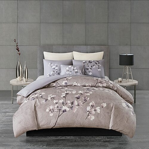 Click here for N Natori Sakura Blossom Cotton Sateen 3-Pc. Comfor... prices