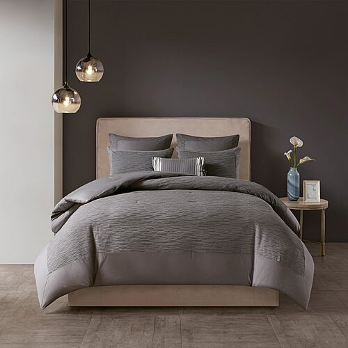 Click here for N Natori Hanae Yarn-Dyed 3-Pc. Comforter Set  King... prices