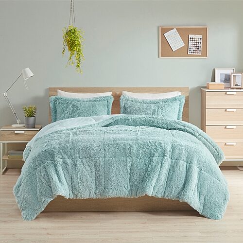 Click here for Intelligent Design Malea Shaggy Faux-Fur 2-Pc. Com... prices