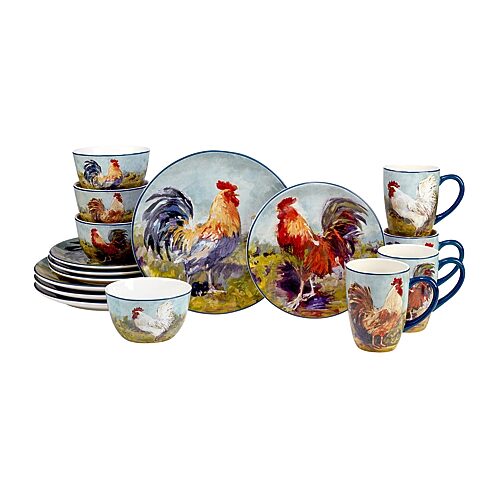 Click here for Certified International Rooster Meadow Dinnerware... prices