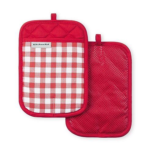 Click here for KitchenAid Gingham Pot Holder 2-Pack Set  7 x 10 -... prices