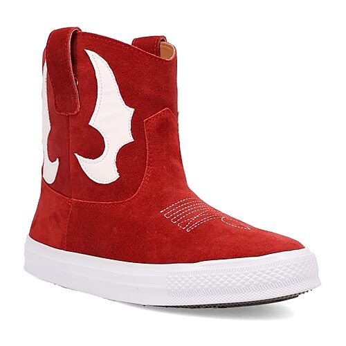 Click here for Dingo Womens Ollie Sneaker - Red prices