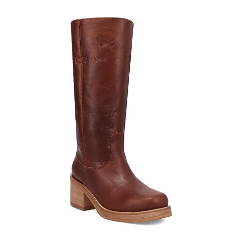 Click here for Dingo Womens Vagabond Leather Boot - Brown prices