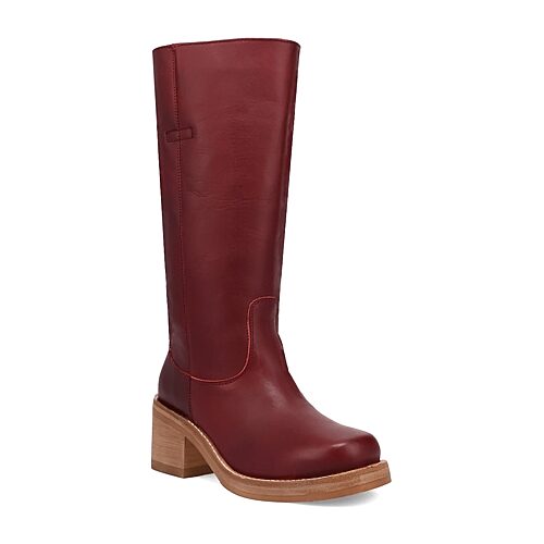 Click here for Dingo Womens Vagabond Leather Boot - Merlot prices