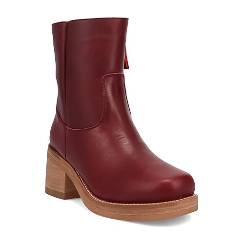 Click here for Dingo Womens Roxy Leather Bootie - Merlot prices