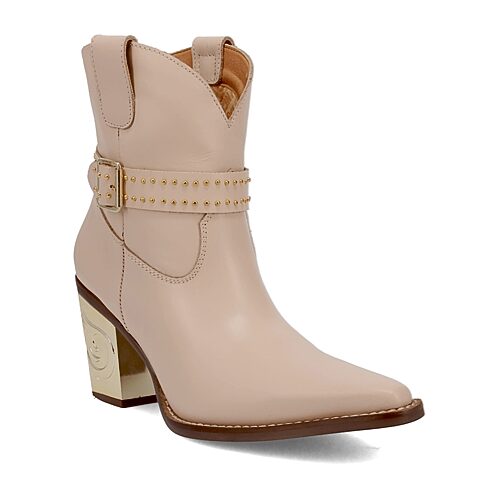 Click here for Dingo Womens Milano Leather Bootie - Sand prices