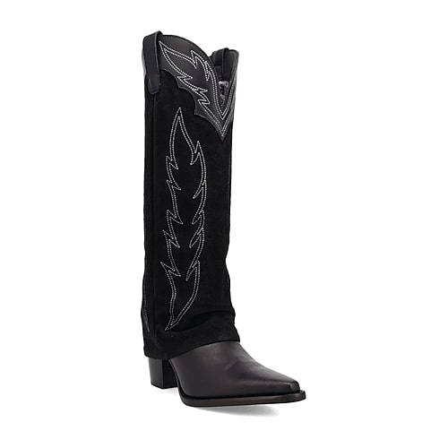 Click here for Dingo Womens Wild Fire Block Heel Cowboy Boots  7... prices