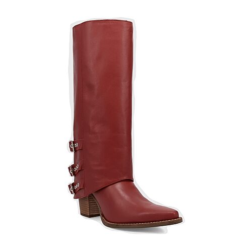 Click here for Dingo Womens Urban Cowgirl Leather Boot - Red prices