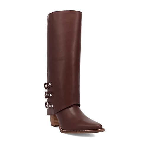 Click here for Dingo Womens Urban Cowgirl Leather Boot - Brown prices