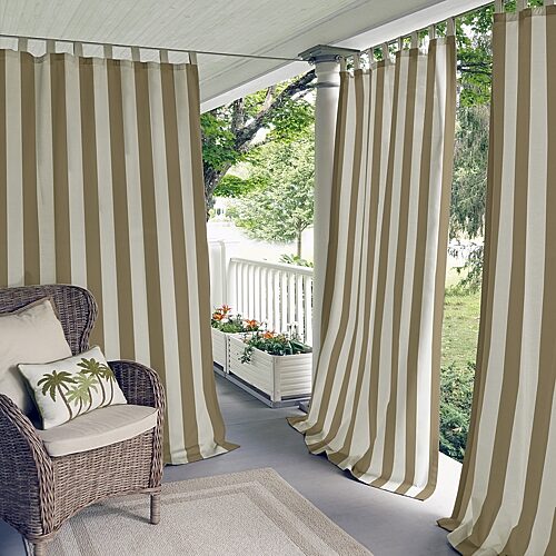 Click here for Elrene Home Fashions Highland Stripe Indoor/Outdoo... prices