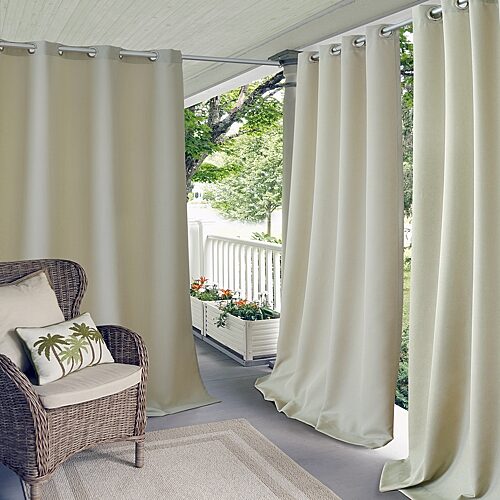 Click here for Threadmade Connor Solid Indoor/Outdoor Window Curt... prices