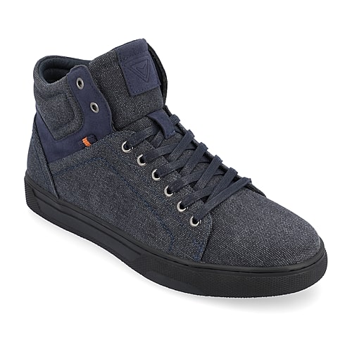 Click here for Vance Co. Mens Justin High Top Sneakers - Navy prices
