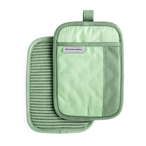 Click here for KitchenAid Beacon Two-Tone Pot Holder 2-Pack Set... prices