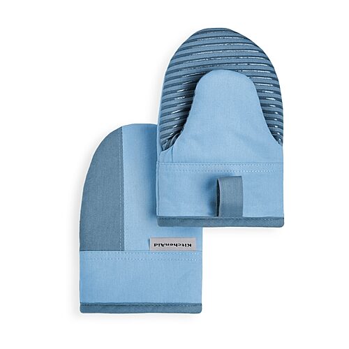 Click here for KitchenAid Beacon Mini 2-Pc. Oven Mitt Set - Blue... prices