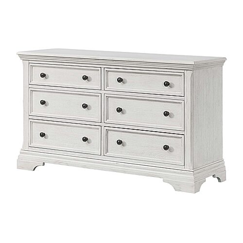 Click here for Youth Bedroom 6-Drawer Dresser  One Size  White prices