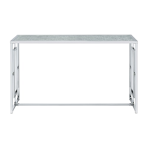 Click here for Furniture of America Selma Glass Top Console Table... prices