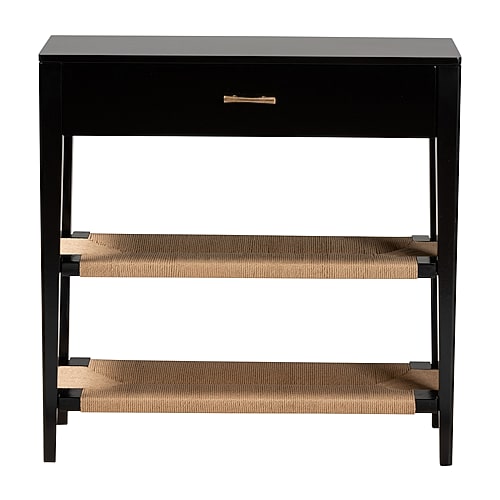 Click here for Freya 1-Drawer Console Table  One Size  Black prices