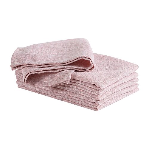 Click here for Laura Ashley Harper 18x 6 Napkin  Set of 6 - Blush prices