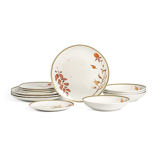 Click here for Stone Lain Maple 12-Pc. Dinnerware Set  Service Fo... prices